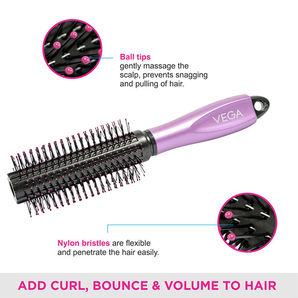 Vega Round Brush - E18-RB – Indicrest.com