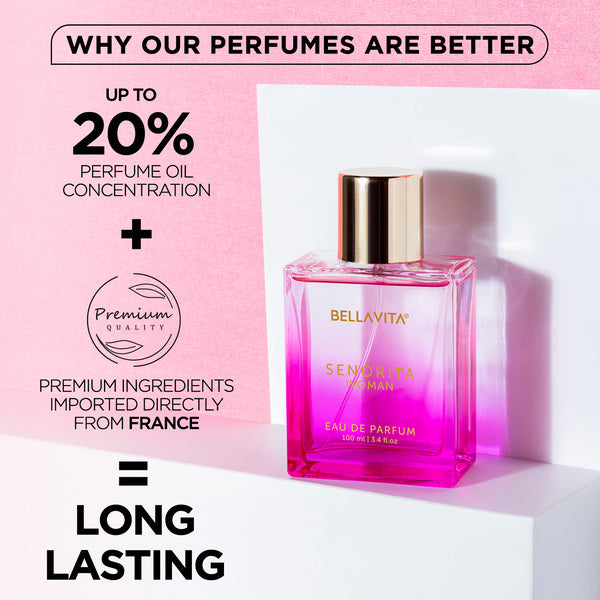 Buy Bella Vita Senorita Woman Perfume 100ml | Long Lasting EDP ...