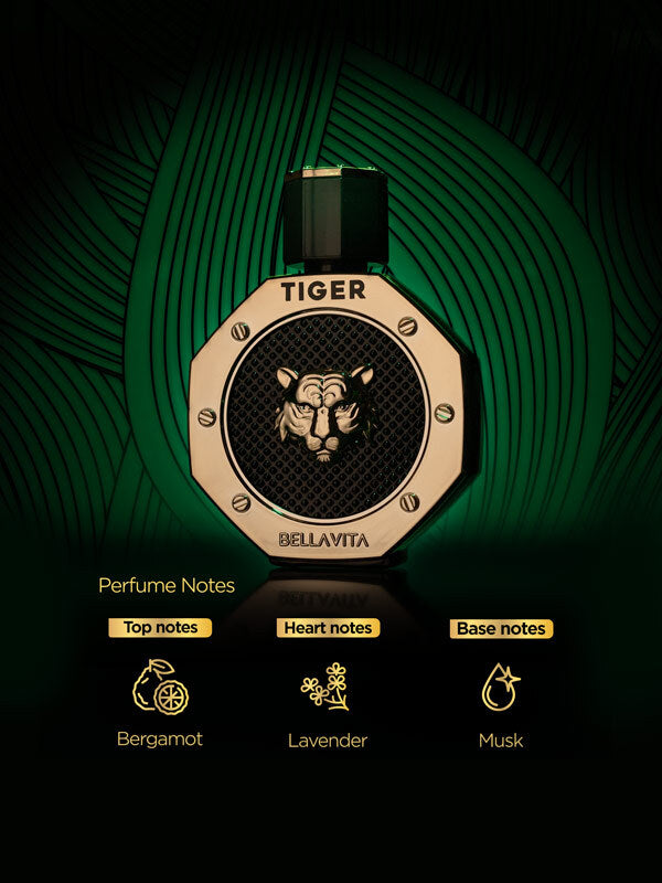Buy Bella Vita Tiger Man Perfume 100ml | Long Lasting EDP – Indicrest.com