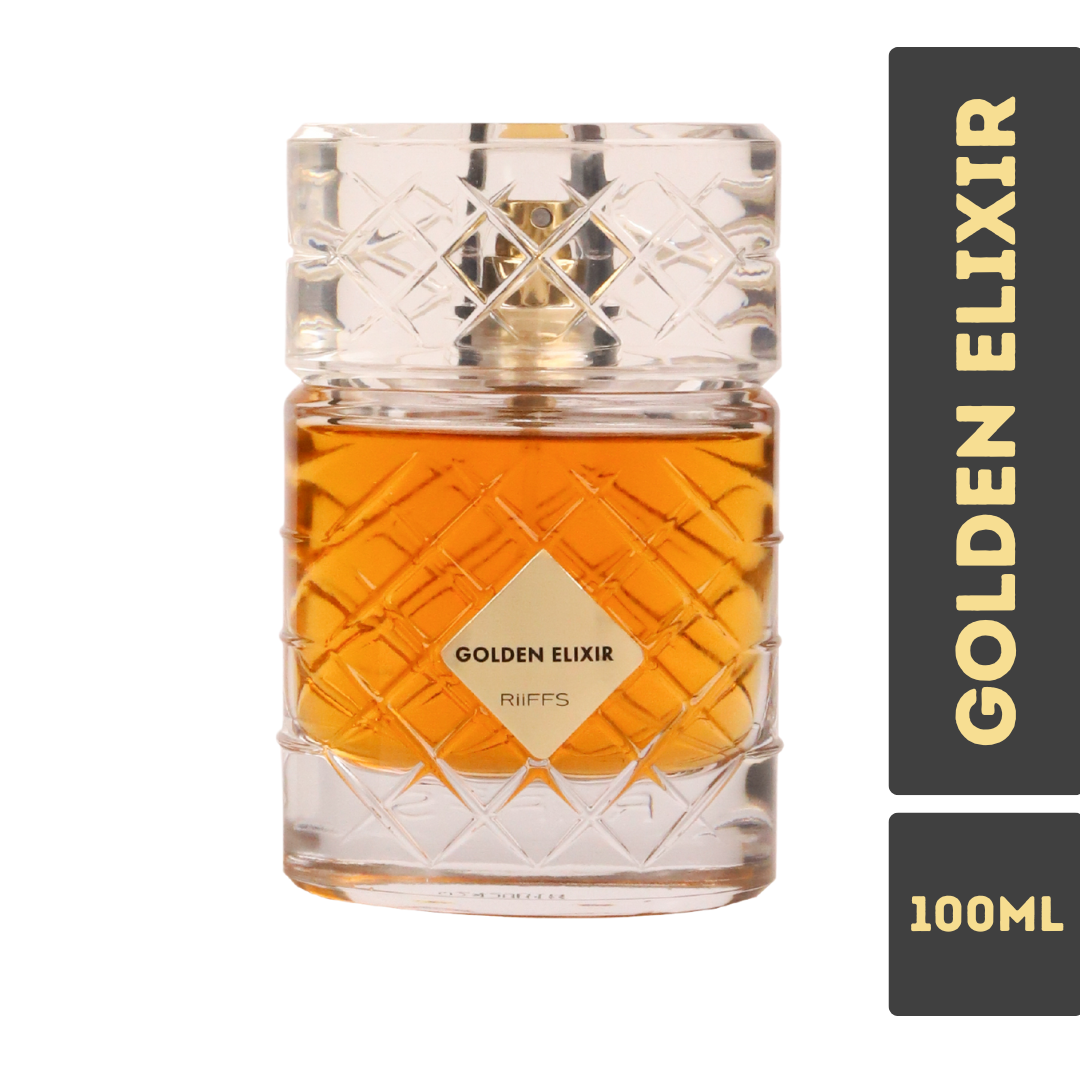 Buy RiiFFS Golden Elixir EDP 100ml | Amber Floral Unisex Fragrance ...