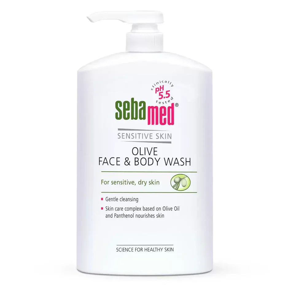 Buy Sebamed Olive Face & Body Wash for Gentle Cleansing – Indicrest