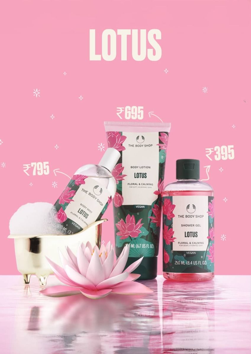 The Body Shop Lotus Body Mist, 100ml – Indicrest.com