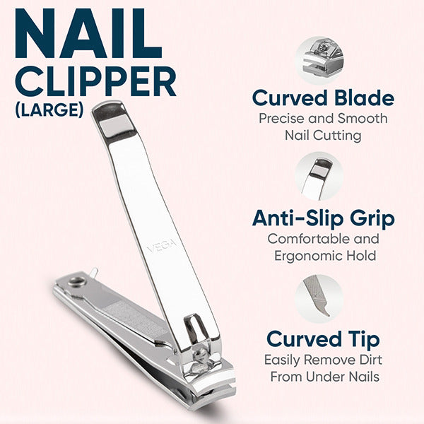 Vega Nail Clipper (Large) - LNC-01 – Indicrest.com
